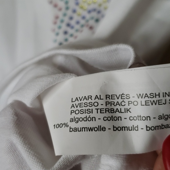 Zara | Tops | Zara Star Studded Tshirt | Poshmark